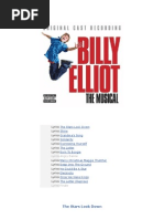 Billy Elliot Script | PDF