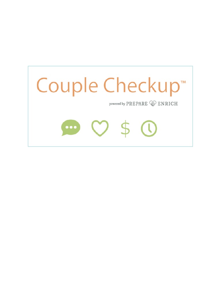 Couple Checkup | PDF | Conflict Resolution | Leadership