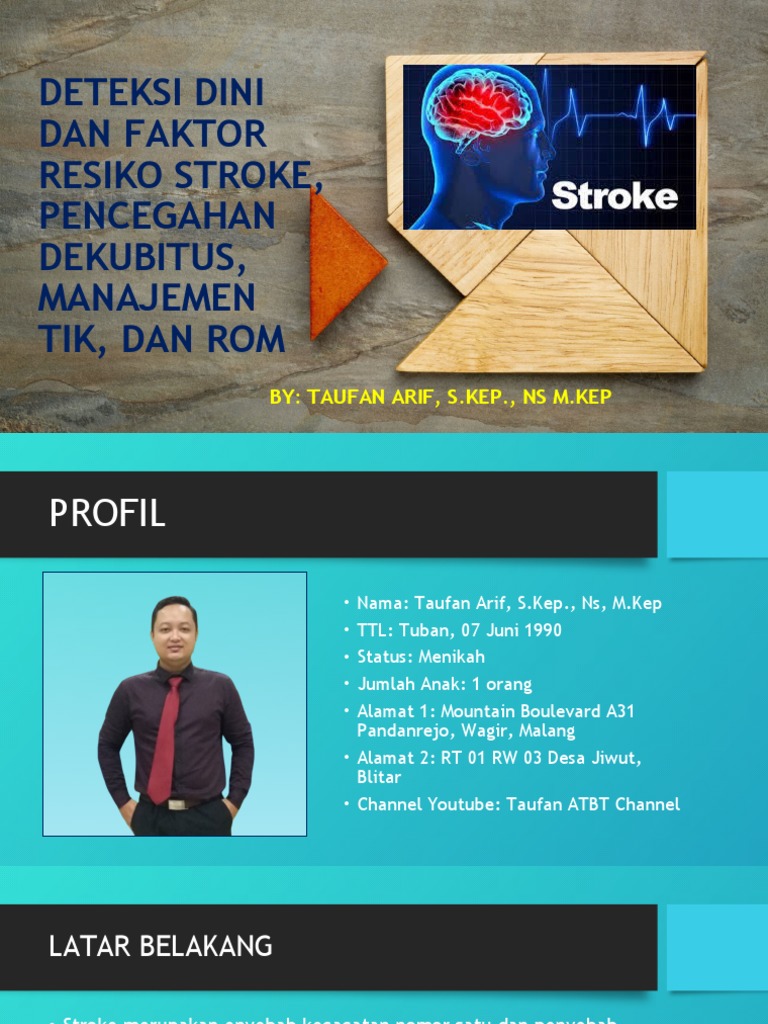 Deteksi Dini Dan Resiko Stroke 2002 | PDF