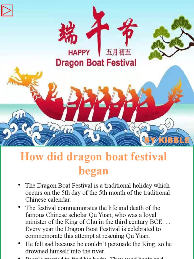 Dragon Boat Festival Conversation Topics Dialogs 136266 | PDF | China ...
