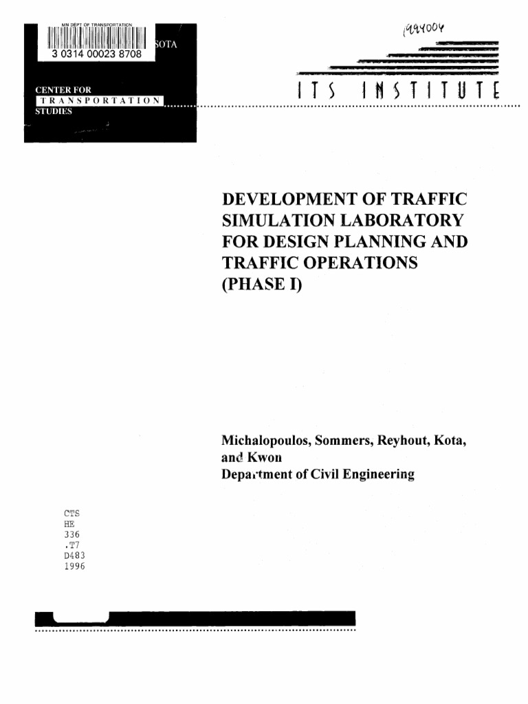 Traffic Simulation Lab Development Report | PDF | Simulation | Traffic