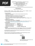 Surat - Edaran Pengisian KRE Dan Pengajuan Capaian Genap | PDF