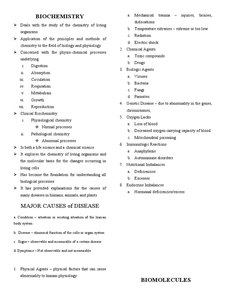 Understanding the Fundamental Principles of Biochemistry | PDF ...