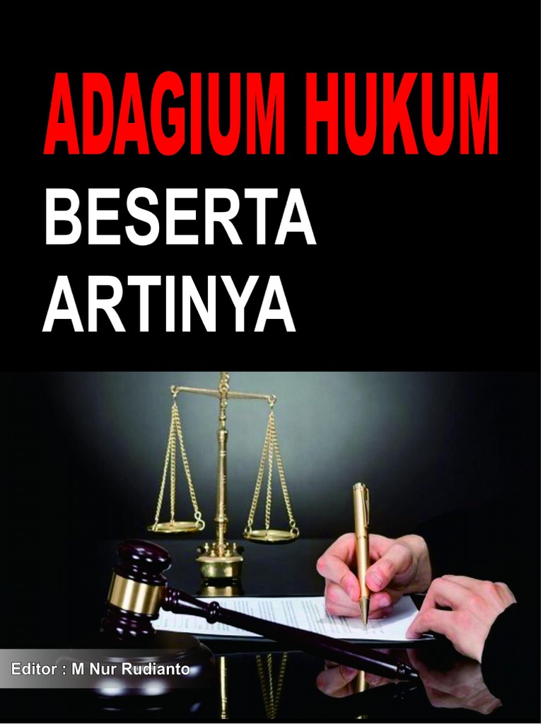 Daftar Adagium Hukum dan Artinya | PDF