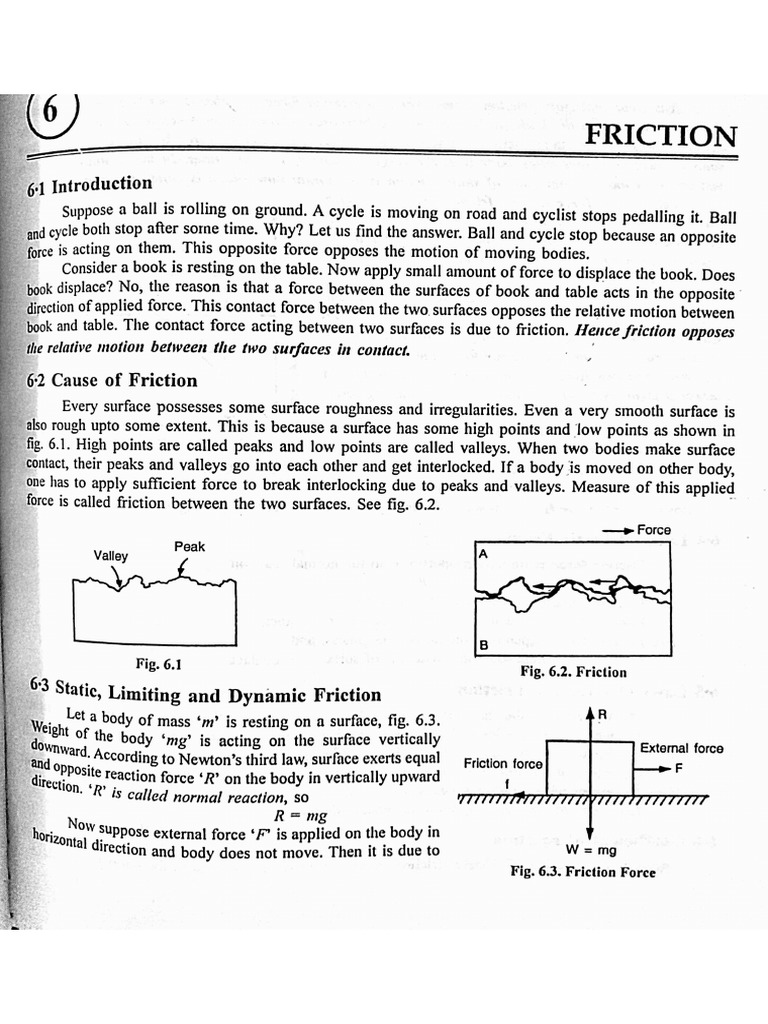 Applied Mechanic Chapter - 7. Friction | PDF