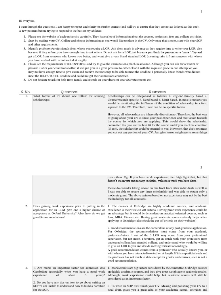 LLM Applications Questionnaire Responses | PDF | University And College ...