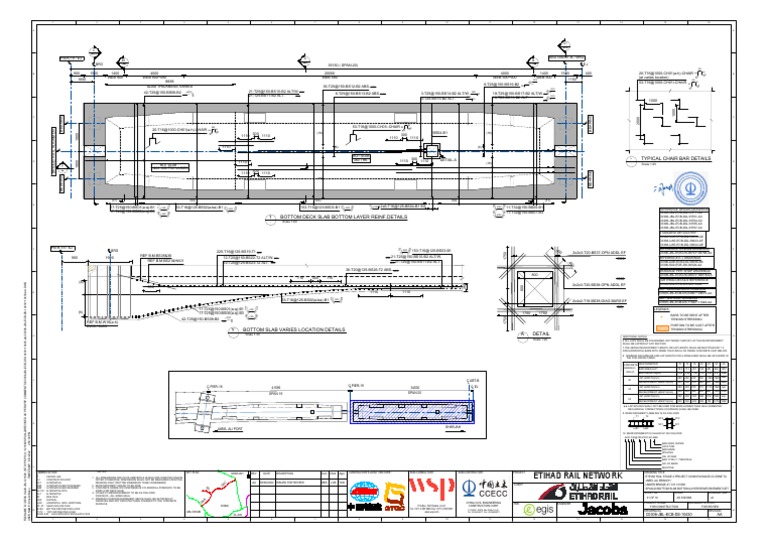 Bridge Design Sample Autocad-1 | PDF
