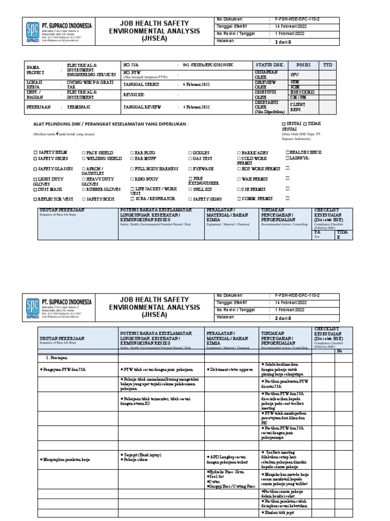 041 Jhsea Terminasi Engine Hall | PDF