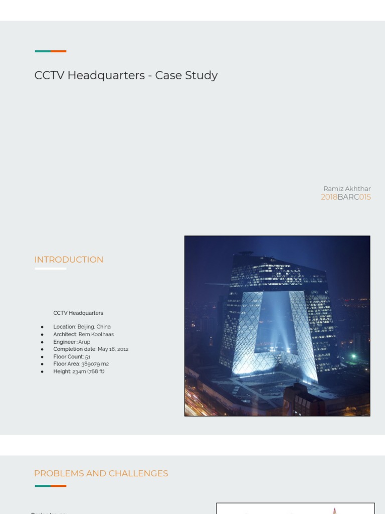 CCTV Headquarters Structural Analysis | PDF | Truss | Column