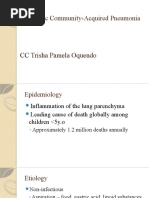 PCAP Guidelines | PDF | Pneumonia | Epidemiology