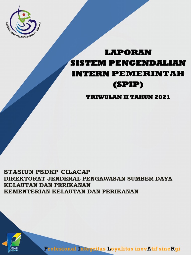 Laporan Spip Sta. PSDKP CLP TW II 2021 | PDF