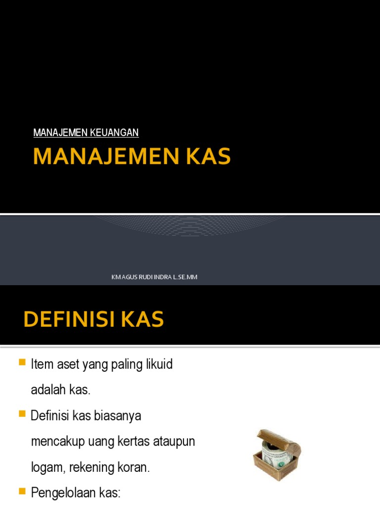 Manajemen Kas | PDF