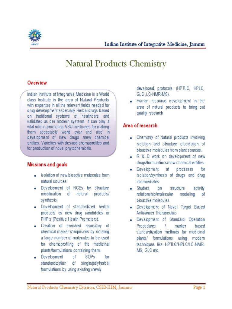 NPC Plants | PDF | Natural Products | Pharmacology