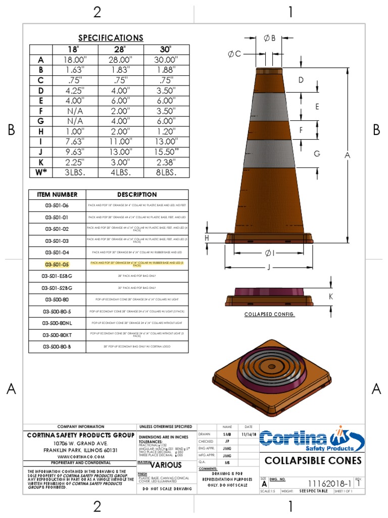 Pack-and-Pop-Cones-Spec-Sheet (1) | PDF