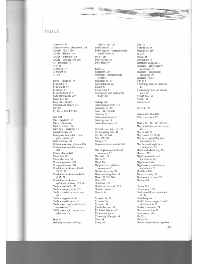 Advanced Answer Key | PDF