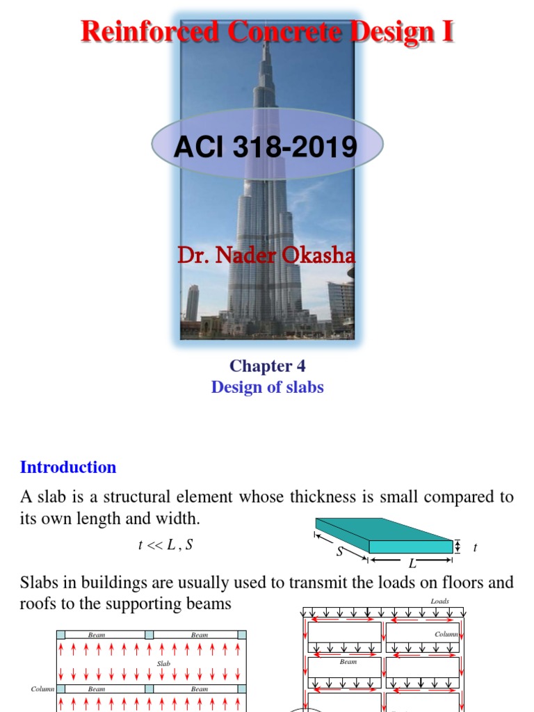Chapter 4 Design of Slabs | PDF | Bending | Beam (Structure)