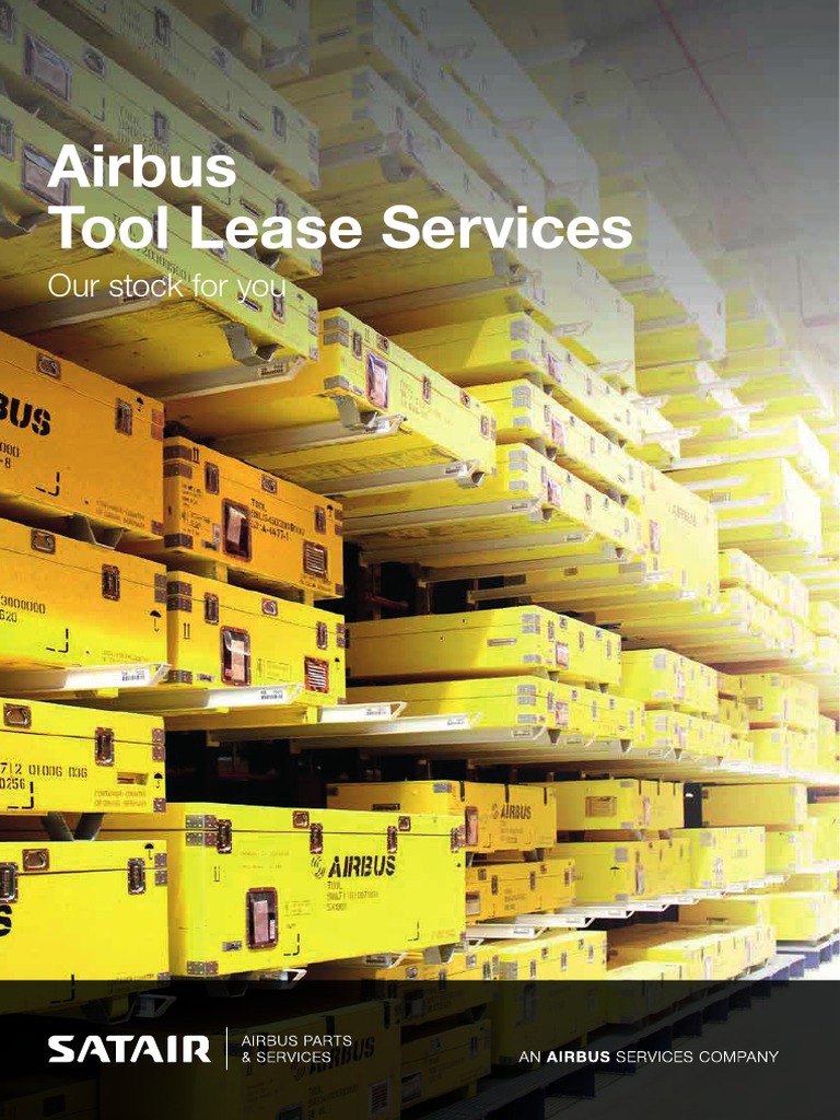 Airbus Tool Lease Services: Our Stock For You | PDF | Business ...