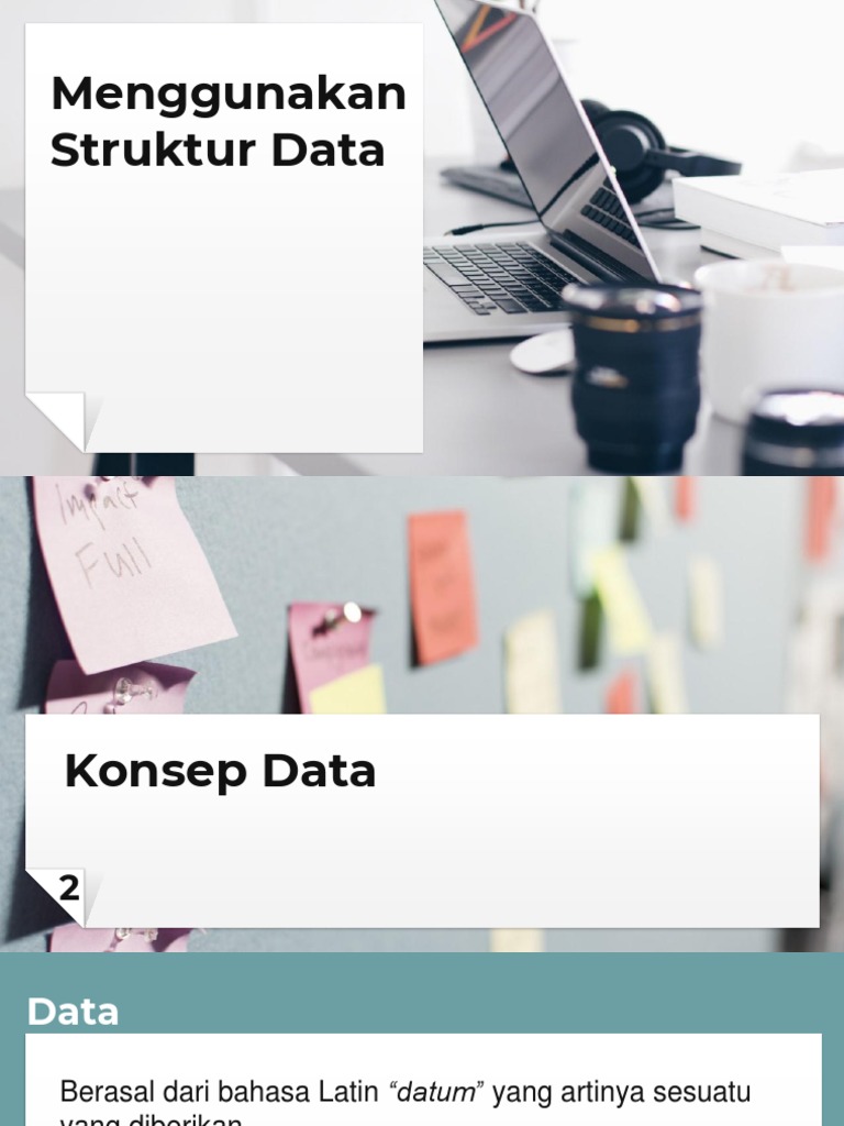JFM - Menggunakan Struktur Data - 1 | PDF