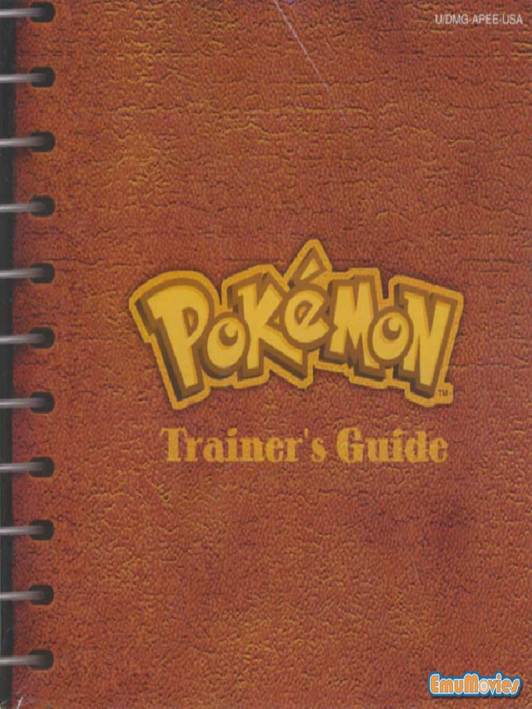 Pokemon Blue Version - Manual | PDF | Pokémon | Video Game Companies Of ...