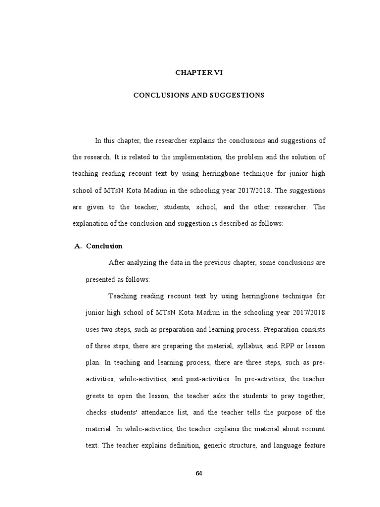 CHAPTER VI Dini Fix | Download Free PDF | Teaching Method | Teachers