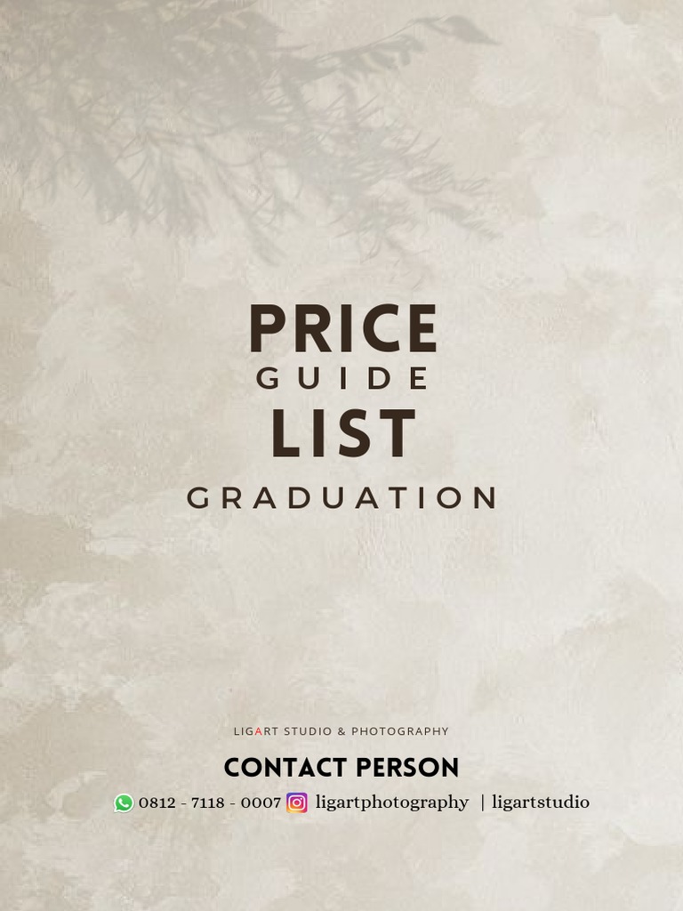 Pricelist Graduation | PDF