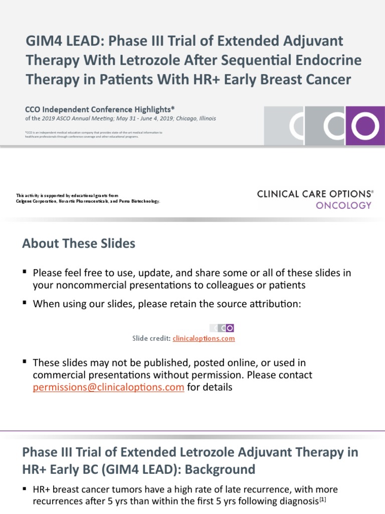 CCO Clin Onc June 2019 504 | PDF | Medical Treatments | Endocrine System
