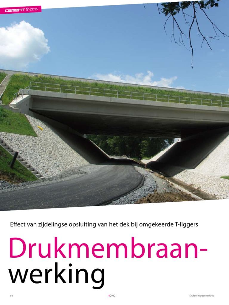 Effect Van Zijdelingse Opsluiting Van Het Dek Bij Omgekeerde T-Liggers ...