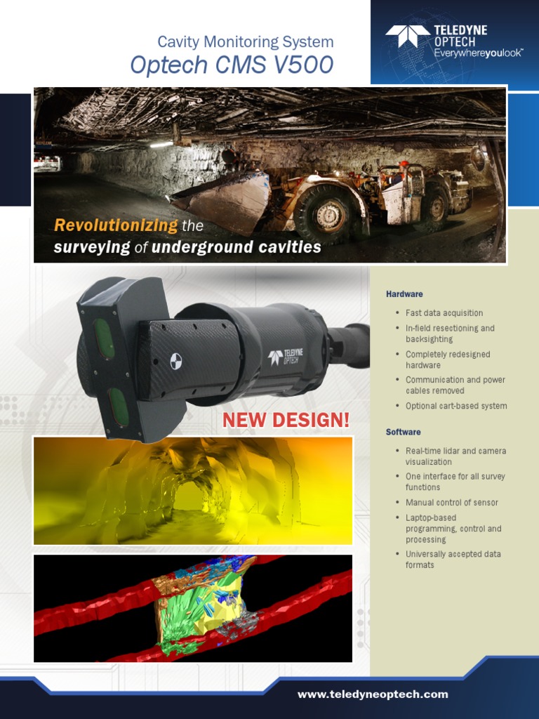 CMS-V500-Info-Sheet | PDF | Image Scanner | Surveying