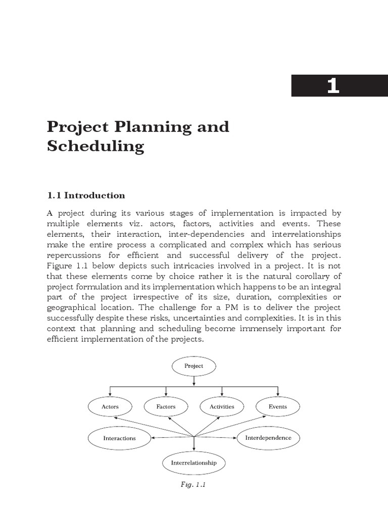Project Planning and Scheduling | PDF | Project Management | Business