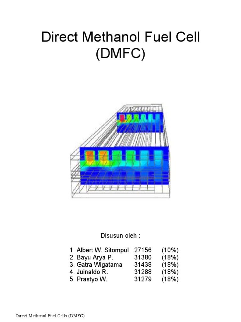 Direct Methanol Fuel Cell | PDF | Fuel Cell | Proton Exchange Membrane Fuel Cell
