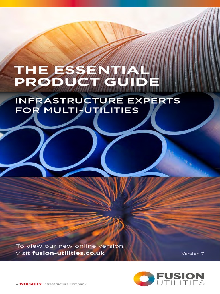 Fusion Utilities Essential Product Guide 36413 | PDF | Pipe (Fluid ...