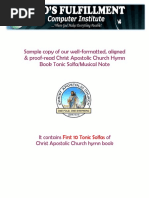 Choir Constitution | PDF | Hymns | Eucharist