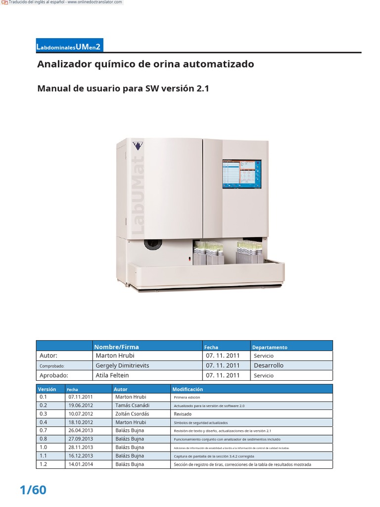 Labumat Español Definitivo | PDF | Laboratorios | Usuario (informática)