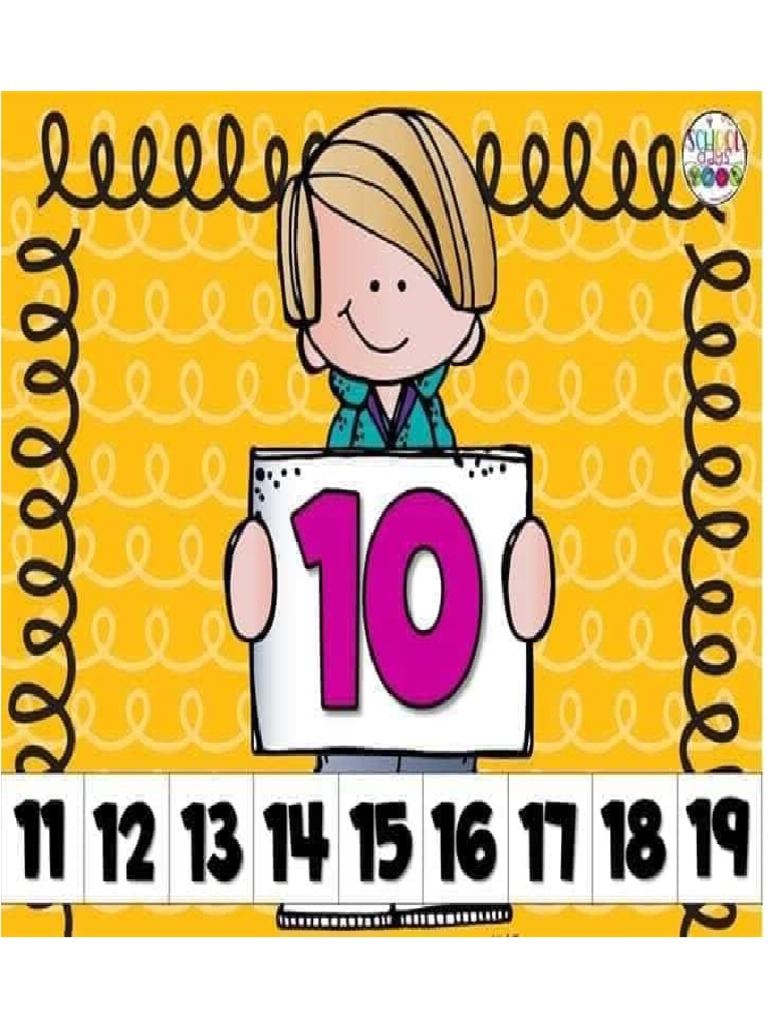 Numeros Del 10 Al 100 | PDF