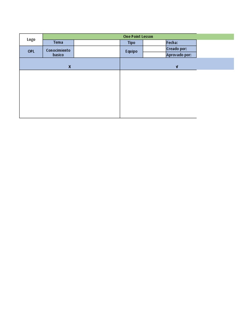 One Point Lesson | PDF