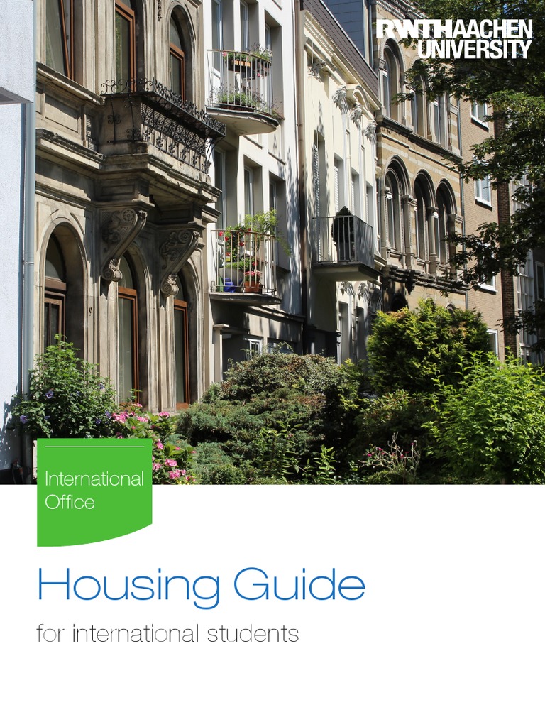 Housing Guide: For International Students | PDF | Dormitory | Lease