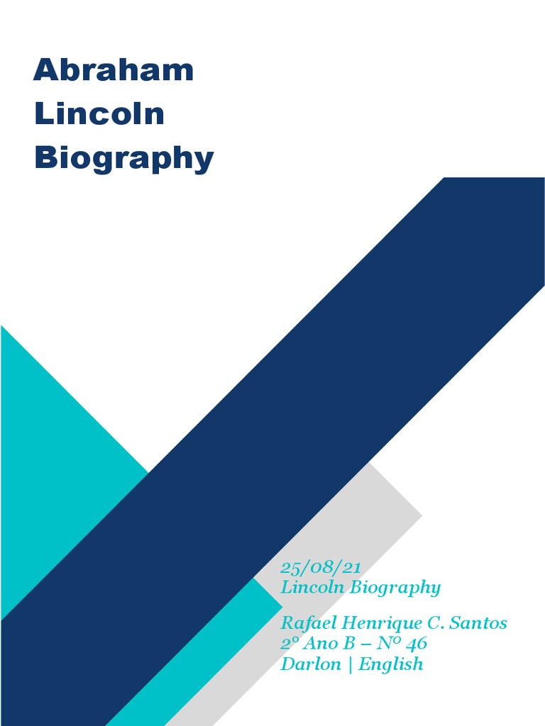 Abraham Lincoln Biography | PDF