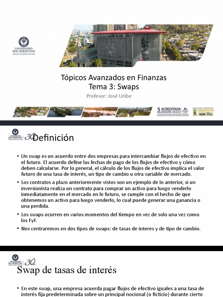 Swaps: Intercambio de Flujos Financieros | PDF | Swap (Finanzas) | Libor
