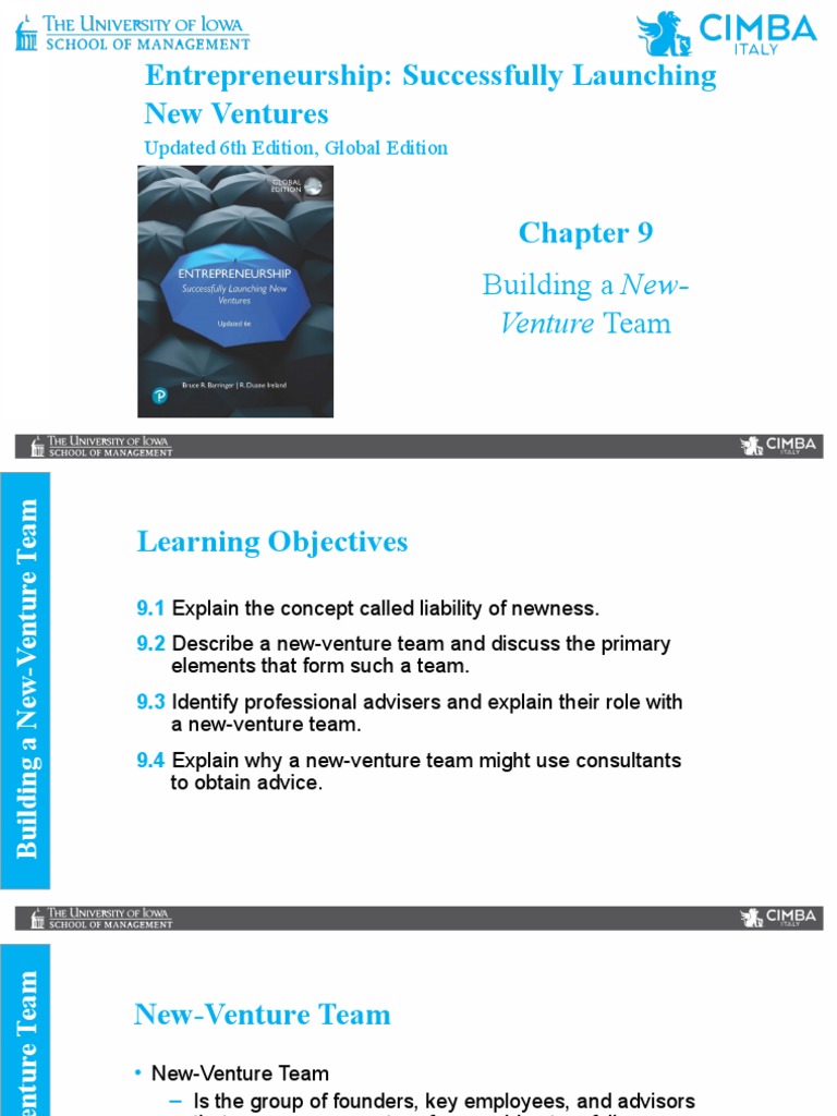 Entrepreneurship: Successfully Launching New Ventures | PDF ...