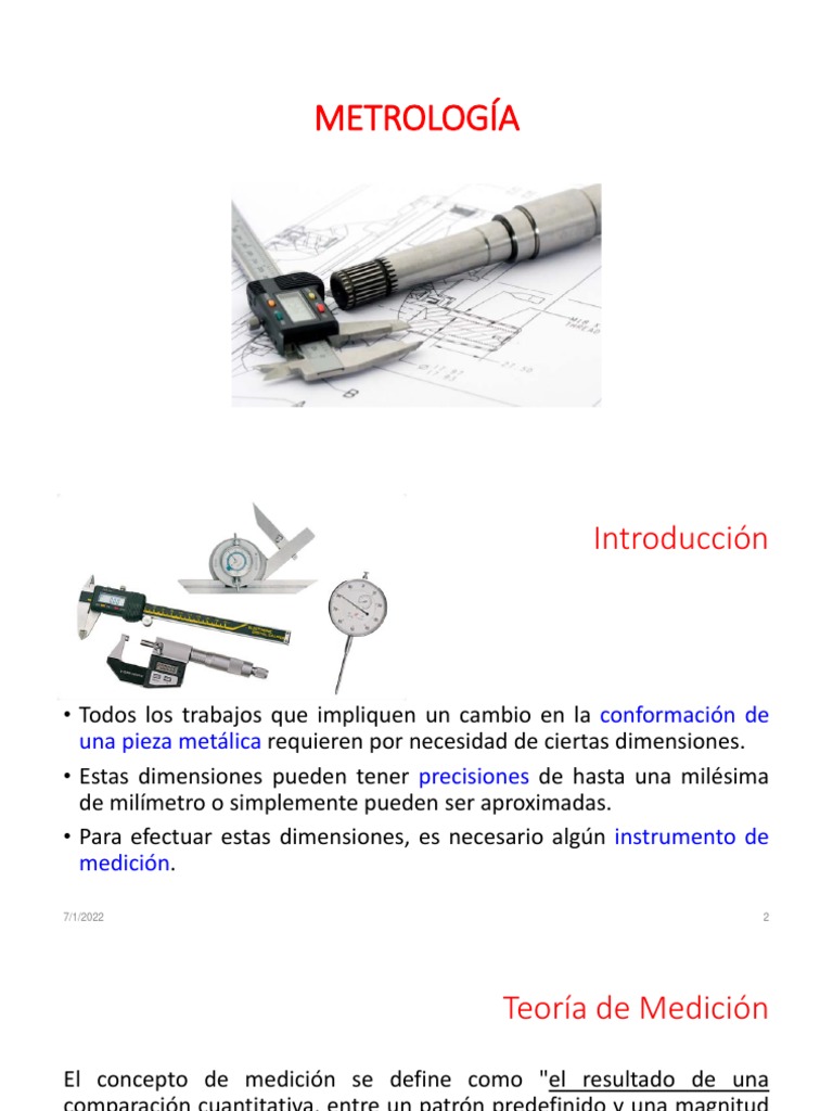 METROLOGÍA | PDF | Medición | Metrología