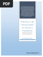 MANUAL - DE - PRACTICAS - DEL Torno | PDF | Mecanizado | Perforar