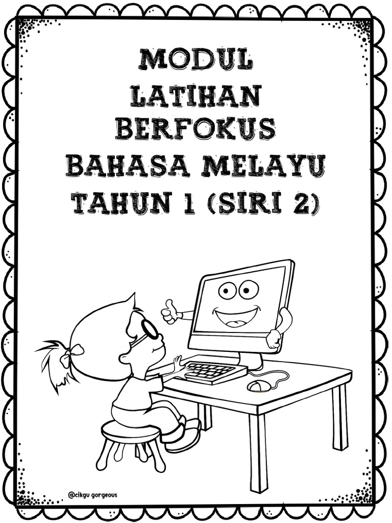 Modul Latihan Berfokus BM Tahun 1 Minggu 2 Penggal Ke 3 by Cikgu Gorgeous | PDF