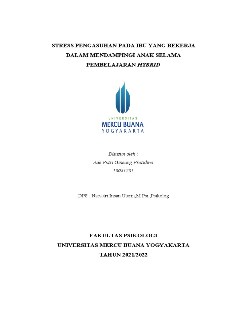 Ade Putri Gineung Pratidina - KUALITATIF 11B - BAB1-3 | PDF