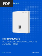RG-RAP2260 (G) Datasheet 20241101 | PDF | Ieee 802.11 | Wi Fi