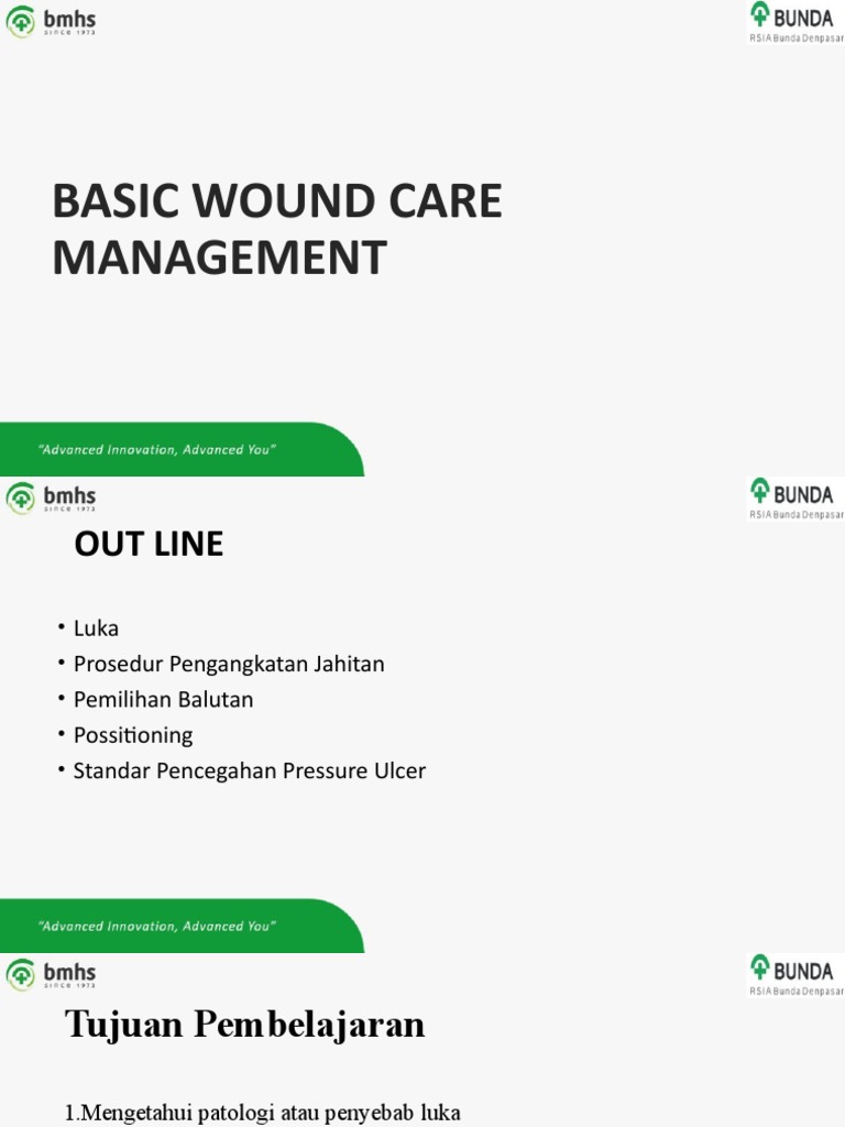 Basic Wound Care Management | PDF
