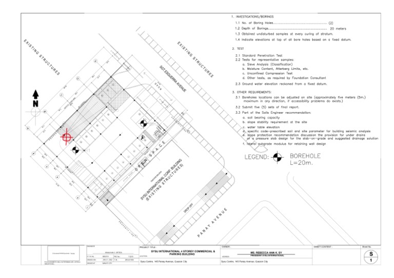 Borehole Location Plan | PDF