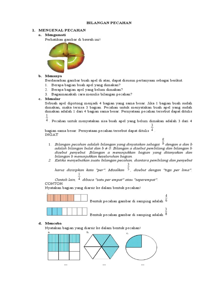 LKPD MAT Tema 1 | PDF