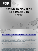 SNIS | PDF | Información | Vigilancia