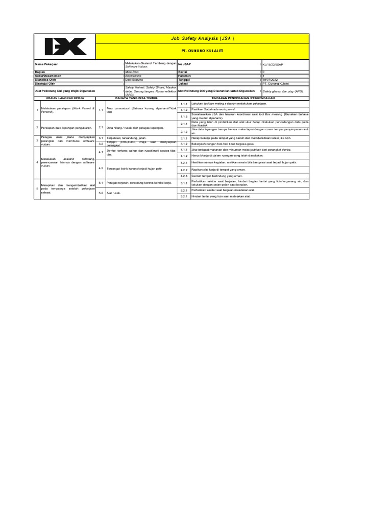 Desain Tambang dengan Software Vulcan | PDF