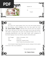 Contoh Sampel Undangan Sidi | PDF